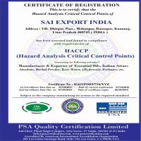 Sai Exports India - Certificates