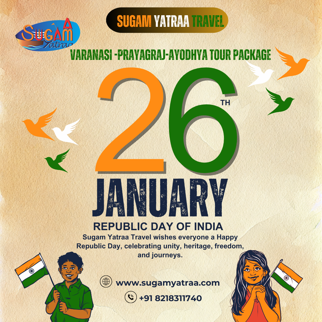 Varanasi Tour Package on 26 January 2026 with Sugam Yatraa